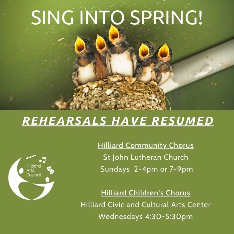 Sing Into Spring | Hilliard Arts Council