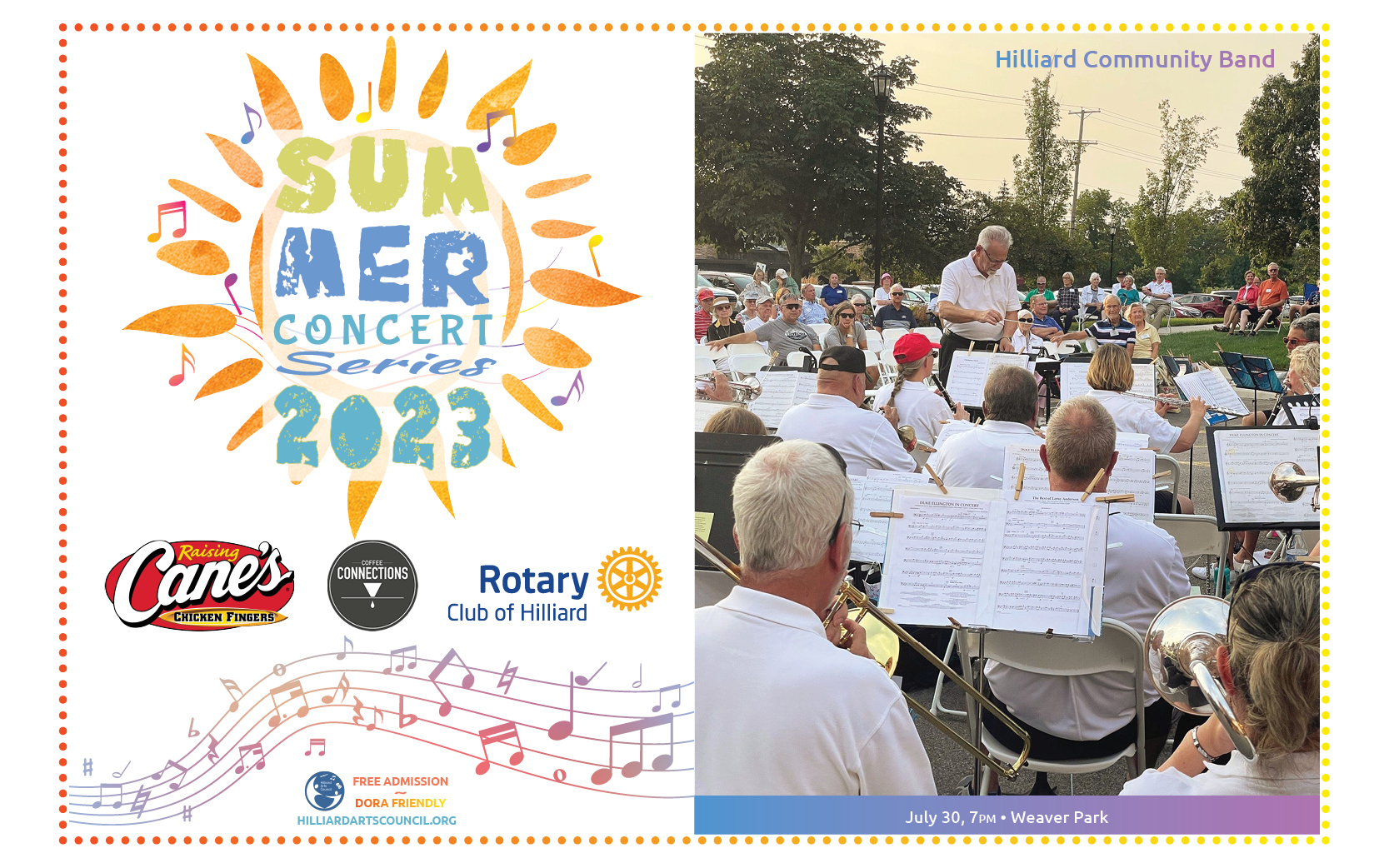 Summer Concert Series: Hilliard Community Band | Hilliard Arts Council